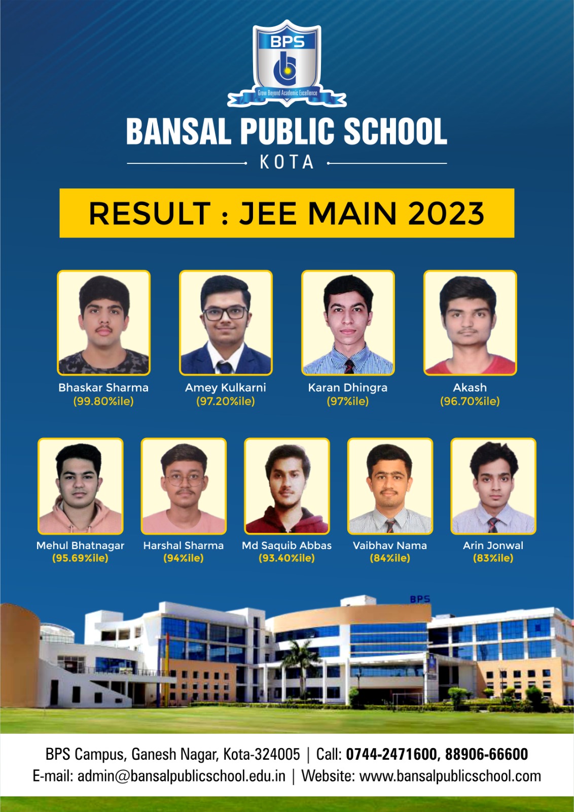 Bansal Public School | Best School in Kota | BPS